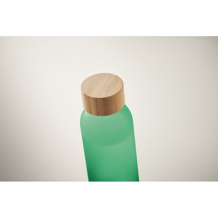 Glasflasche transparent grün 500ml - Preuninger Karten