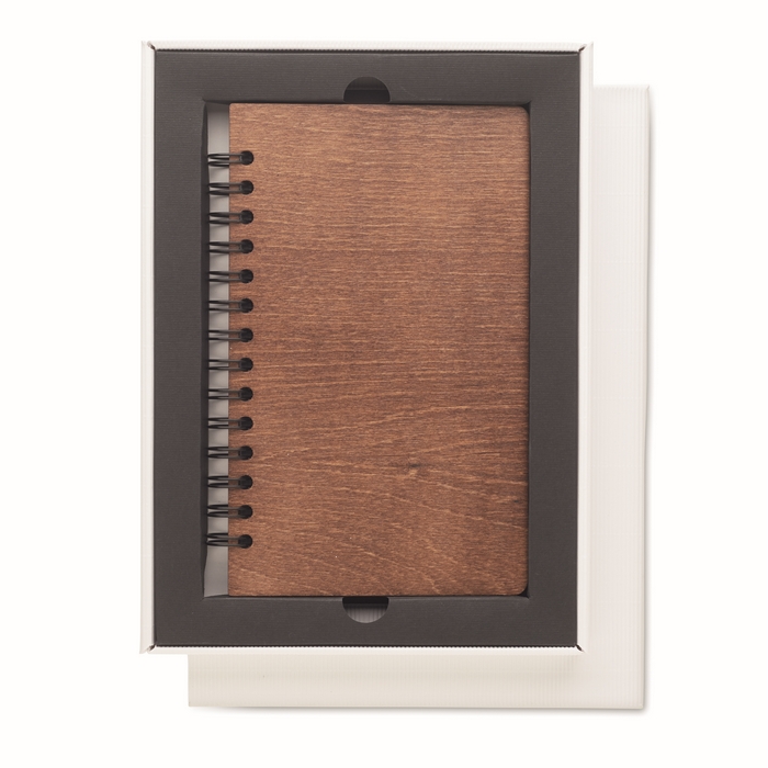 Grownotebook braun mit Birkensamen - Preuninger Karten